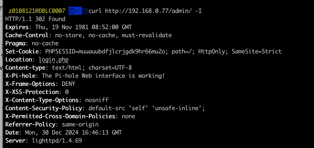 Cannot access Web Interface after installation - Help - Pi-hole Userspace